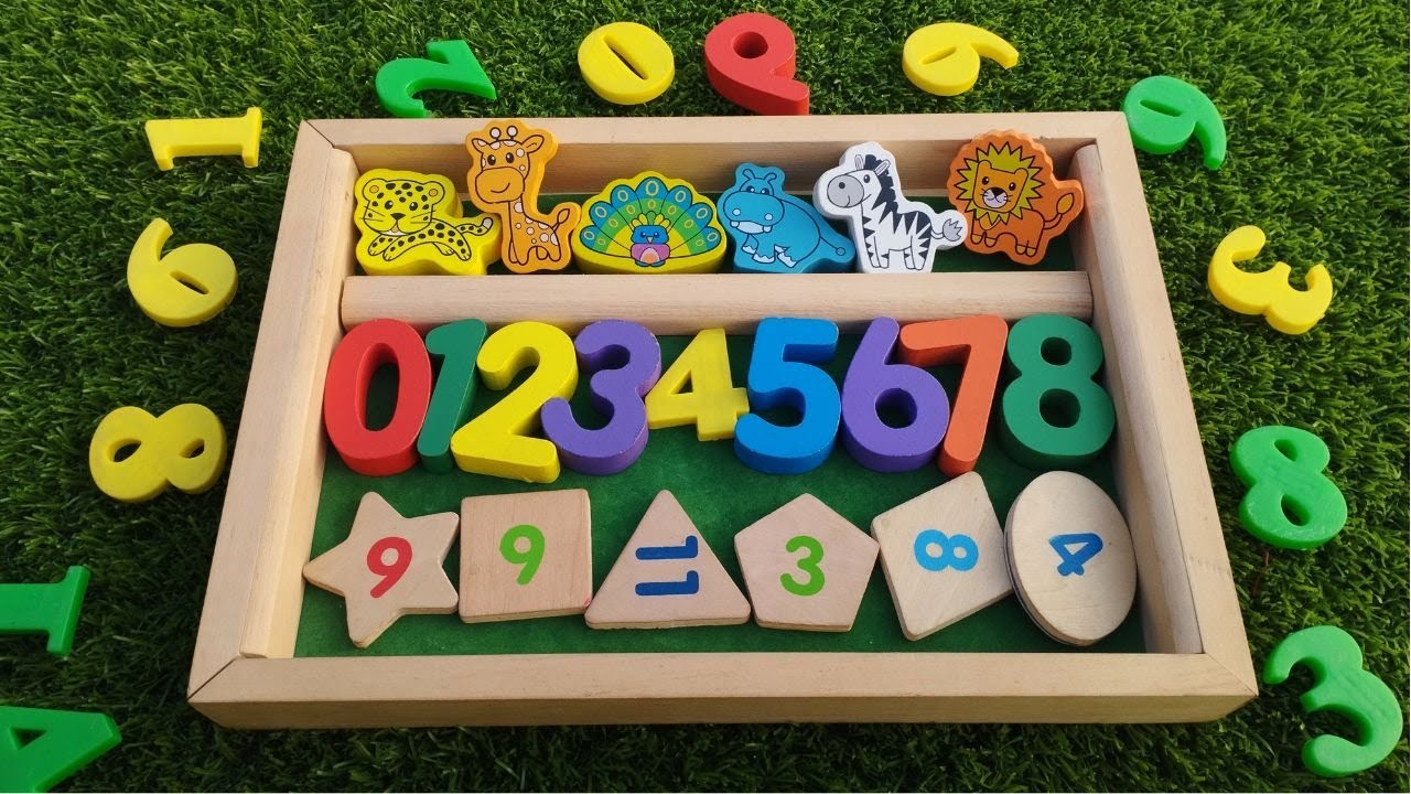 Counting 1 to 10 with Number Puzzle, 1 to 10, Learn Numbers & Counting ...