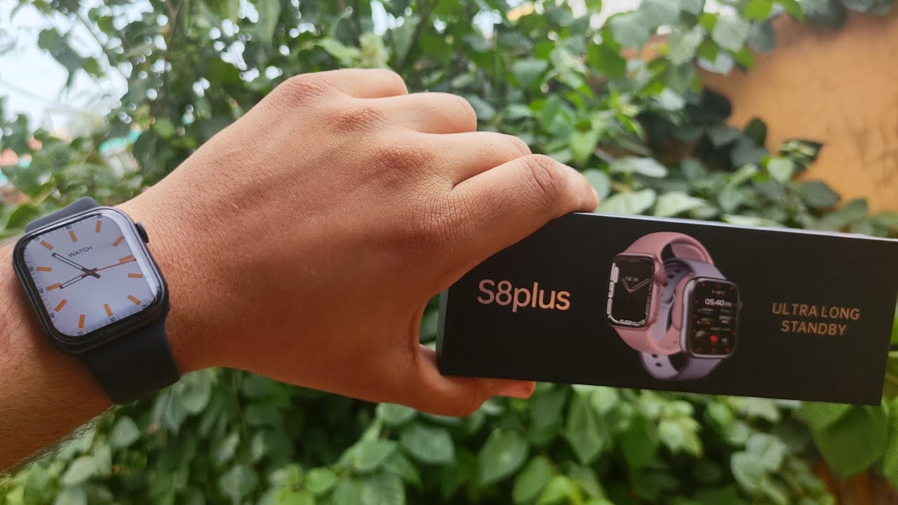 SMARTWATCH S8 PLUS "A MAIOR E MAIS BRILHANTE TELA DA CATEGORIA" - YouTube