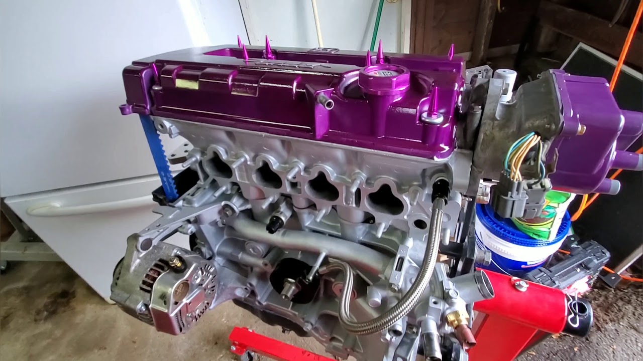 B20 vtec turbo build/hatch is home! - YouTube