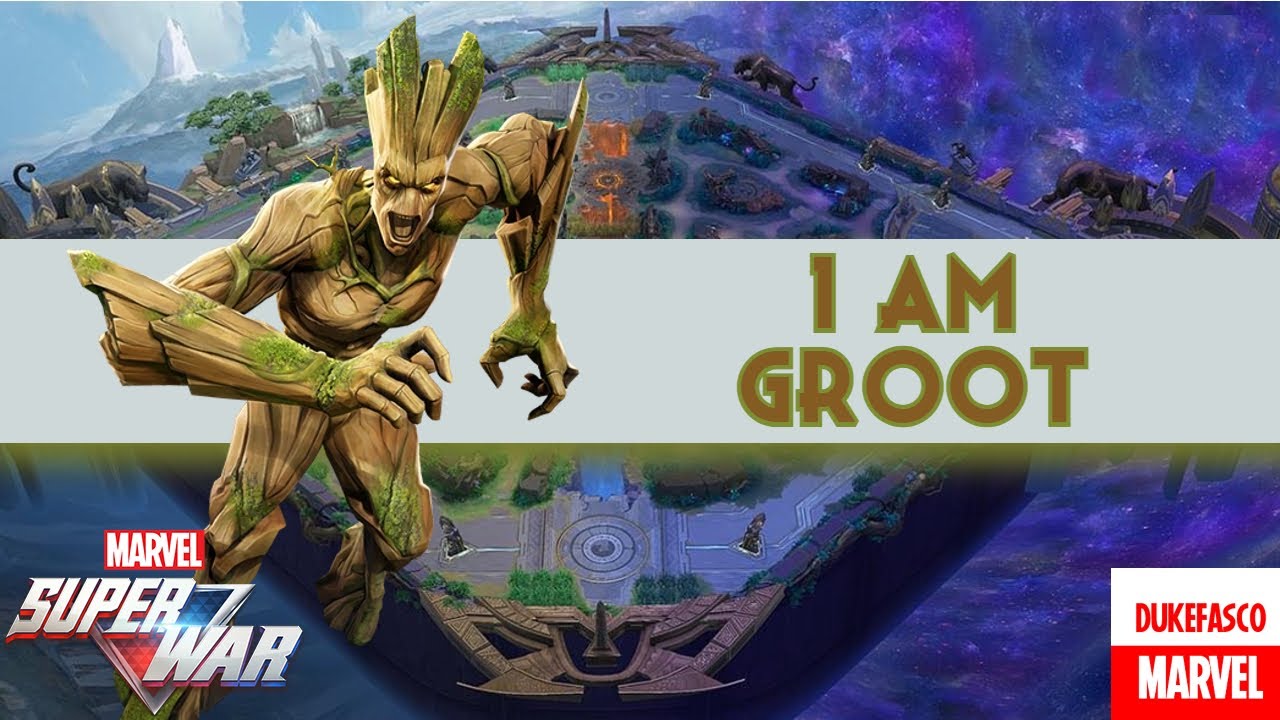 I Am Groot! - Marvel Super War - Groot PVE Gameplay - YouTube