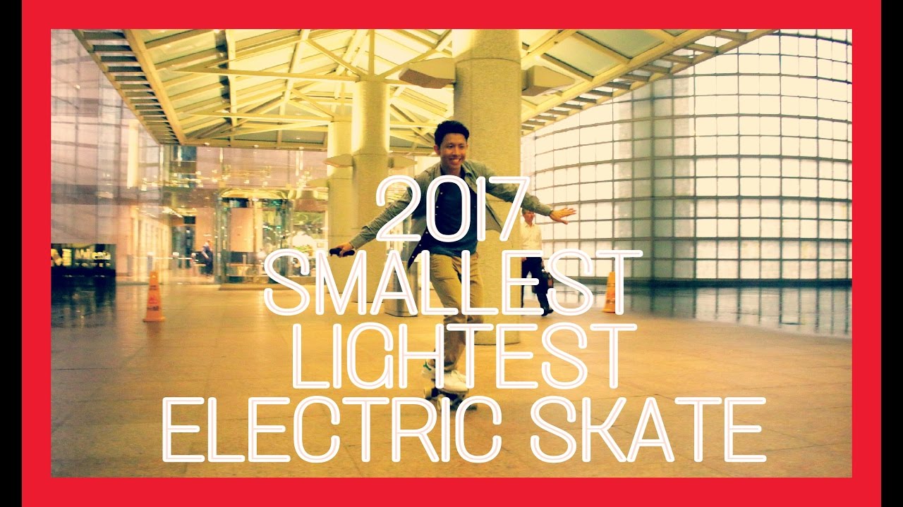 [JF TV] 2017 SMALLEST LIGHTEST ELECTRIC SKATEBOARD + Q & A WITH THE ARC ...