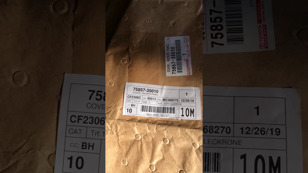 OG 5th gen 4Runner Rocker Panel Cover Mod - YouTube