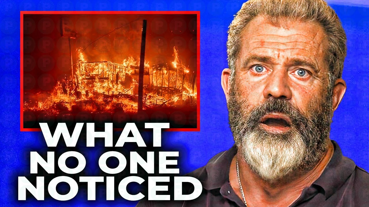 Mel Gibson Notices something About The Wildfires No One Noticed - YouTube