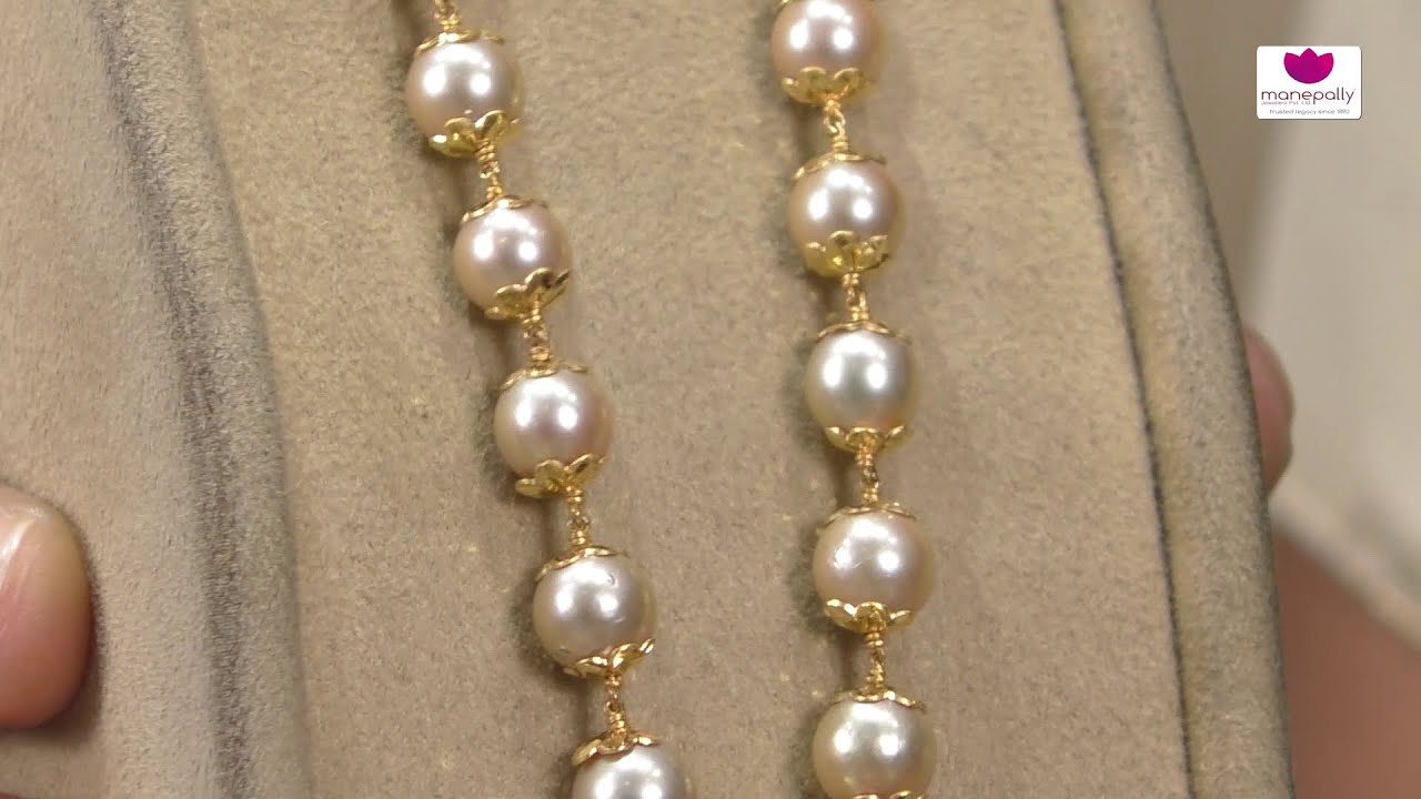 South Sea Pearls Beets Collections | Ep1249 | Manepally Jewellers Pvt ...