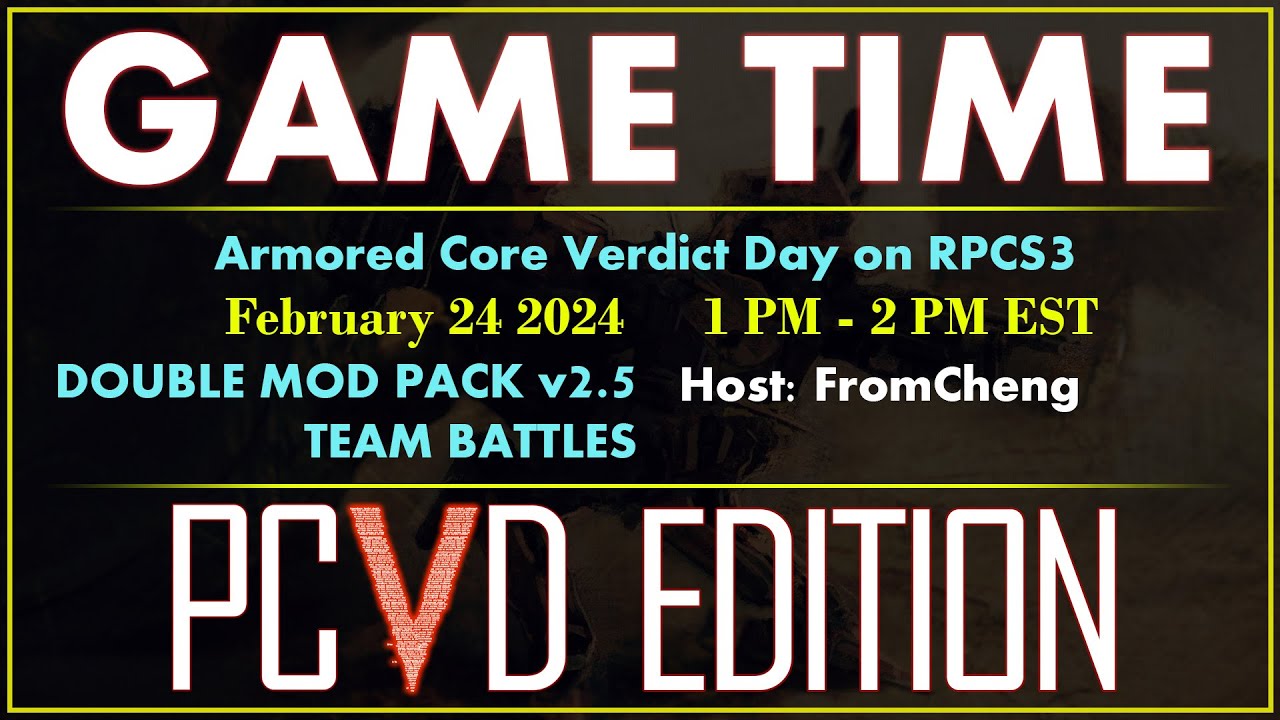 PCVD - GAME TIME February 24th Matches (Team Battles) Highlights ...