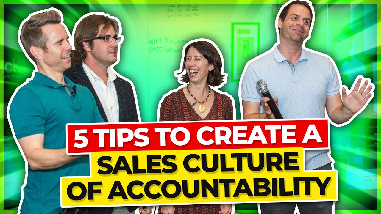 5 Tips to Create a Sales Culture of Accountability - YouTube