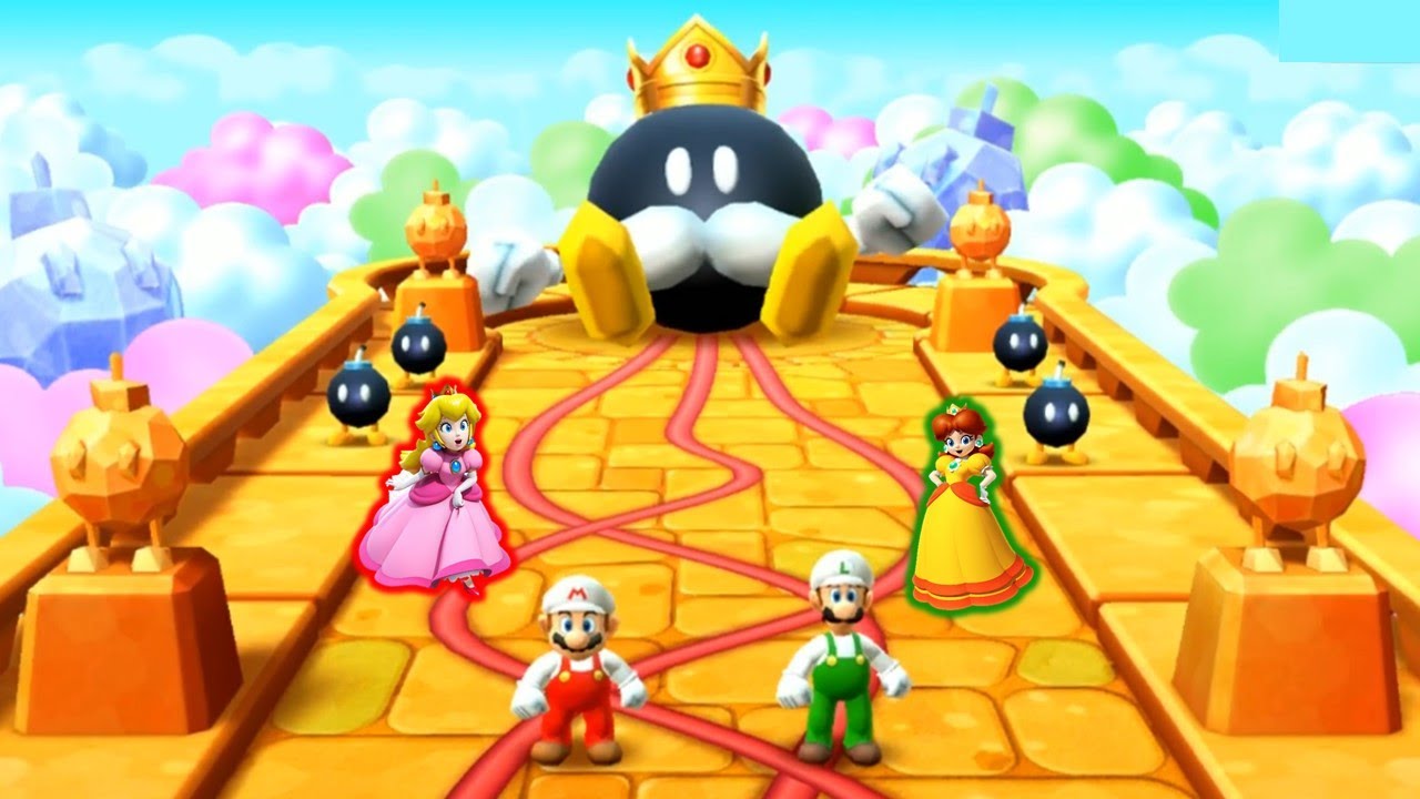 Mario Party: The Top 100 - King Bob Omb Defuse or Lose Battle Minigame ...