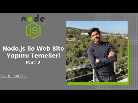 Express.js ve Node.js ile Web Site Yapımı Temelleri Part 2