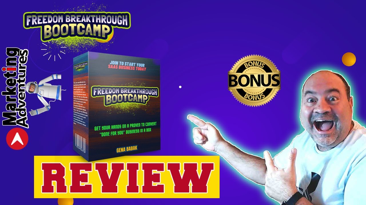 Freedom Breakthrough Bootcamp 👨‍🚀Demo👨‍🚀 WARNING 👨‍🚀DON'T GET WITHOUT MY 👨‍🚀CUSTOM 🔥 BONUSES!!🔥 ...