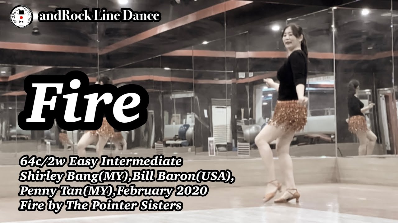 Fire Line Dance(Easy Intermediate) - Demo - YouTube