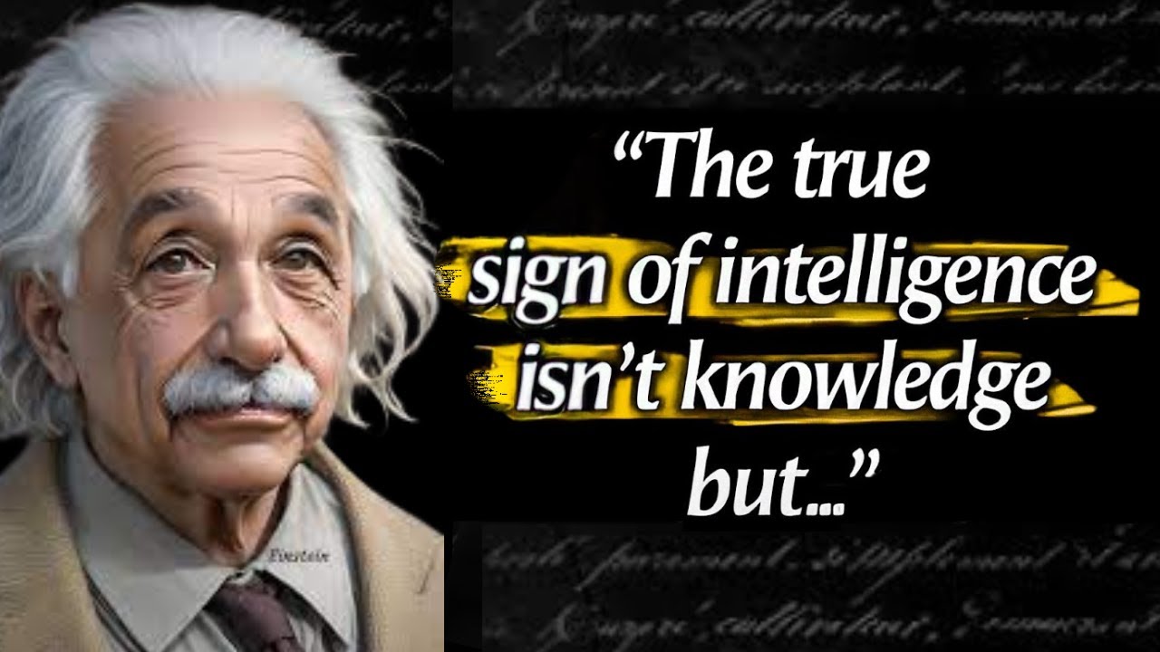Albert Einstein's Powerful Quotes for Intellectual Growth:Timeless ...