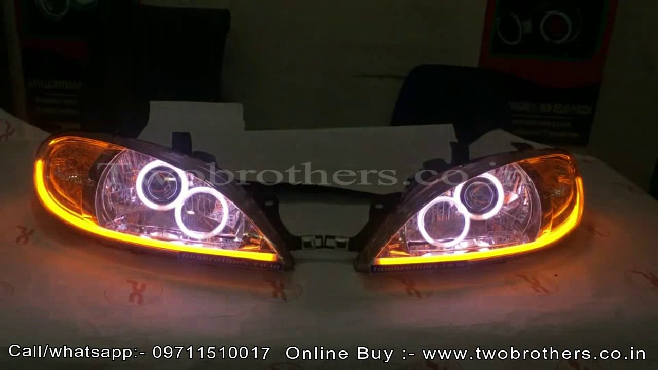 Optra Magnum Projector Headlights with Audi DRL if u want then call us ...
