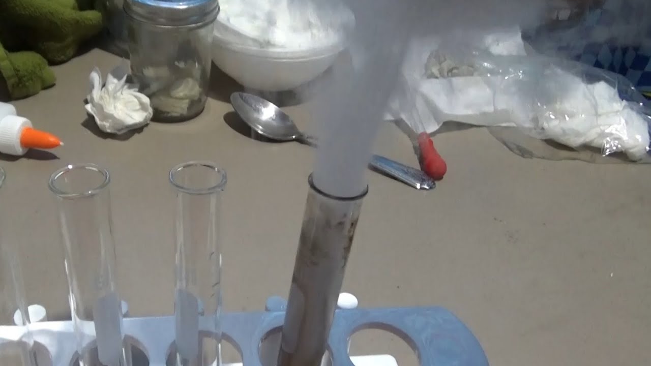 Monopropellant Rocket Engine Fuel Test 2 - YouTube