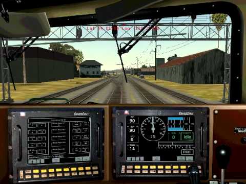 BNSF Cab ride: Tour of Los Angeles - YouTube