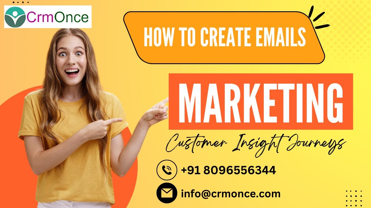 How To Create Email Template in Dynamics 365 Customer Insight Journeys ...