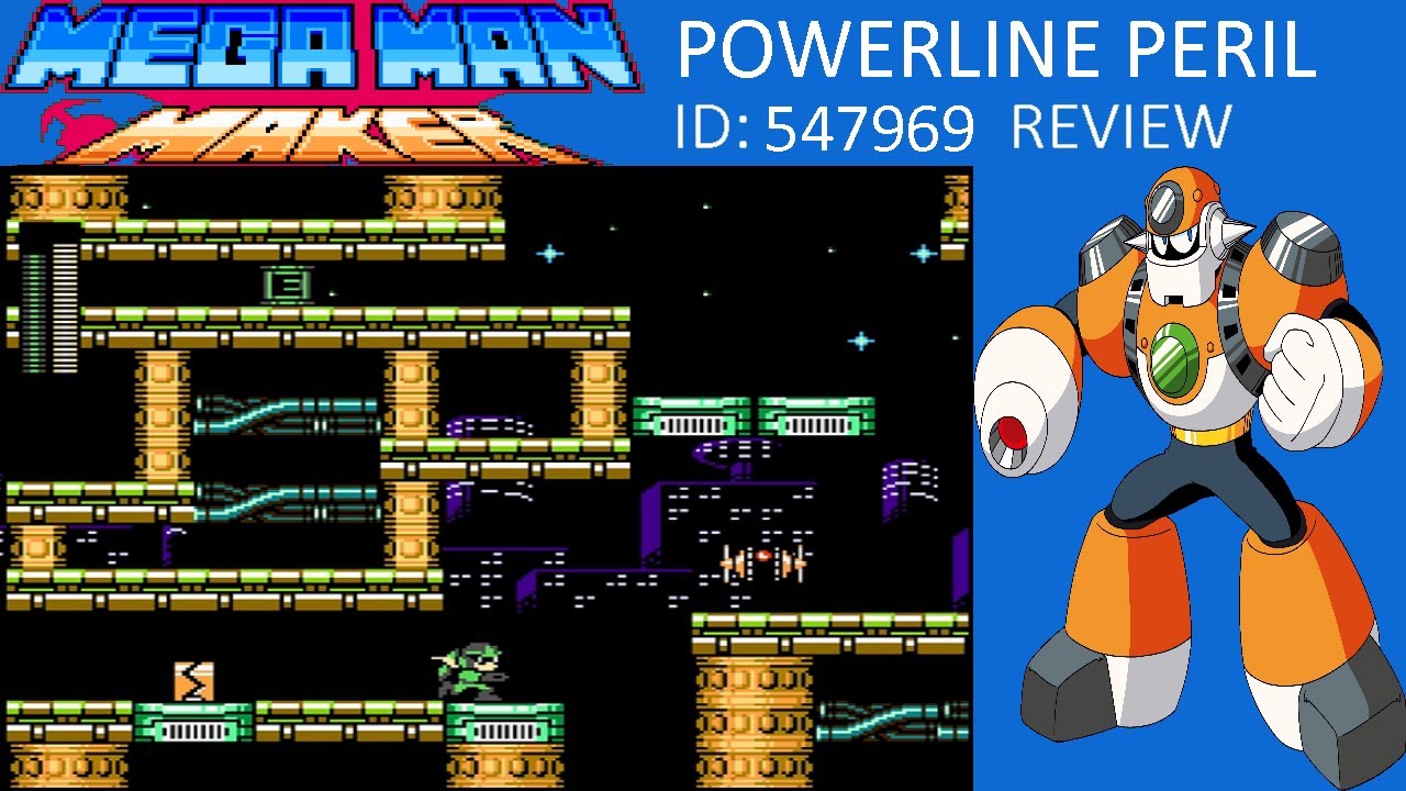 Mega Man Maker - Powerline Peril Review (547969) - YouTube