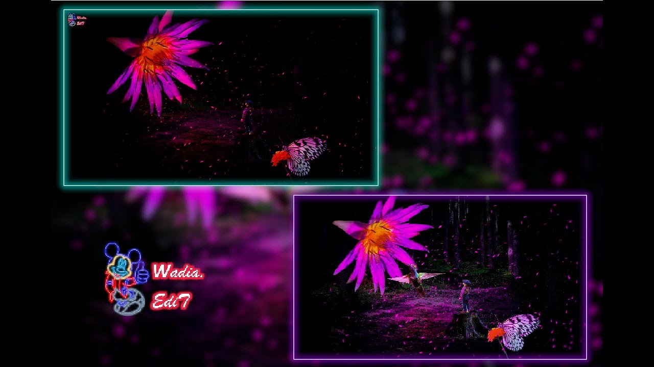 strange rose - GIMP Manipulation Tutorial | Photoshop editing in GIMP ...