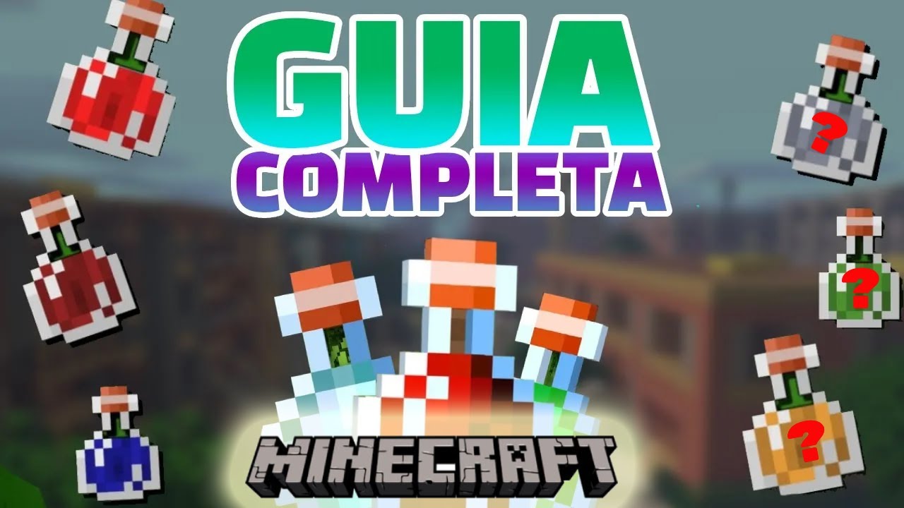 COMO HACER TODAS LAS POCIONES EN MINECRAFT|TUTORIAL #minecraft - YouTube