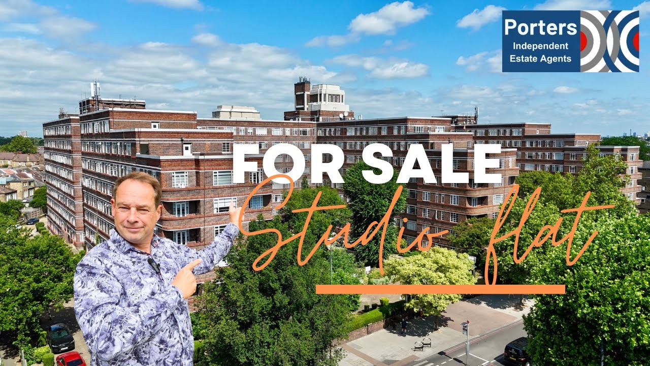 Stunning views from this 7th floor flat, overlooking South West London ...
