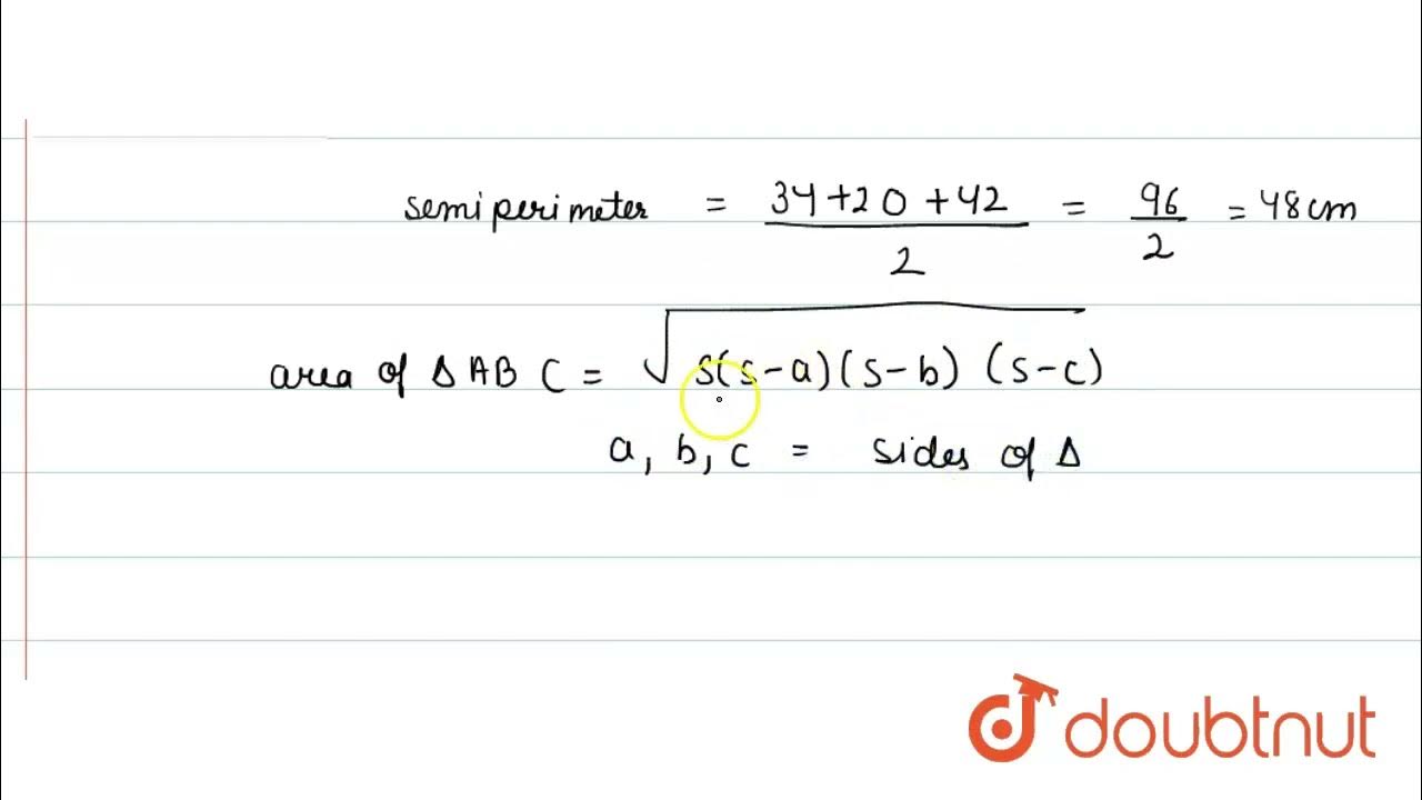 The height corresponding to the longest side of the triangle whose ...