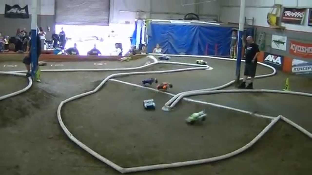 Pro 4 A Main at SDRC Raceway Round 7 2014 JBRL Electric Series - YouTube