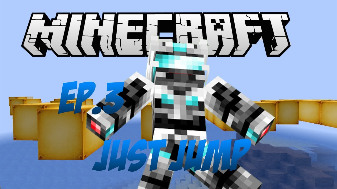 Minecraft Just Jump Ep.3 - Wrap Around Jump :( - YouTube