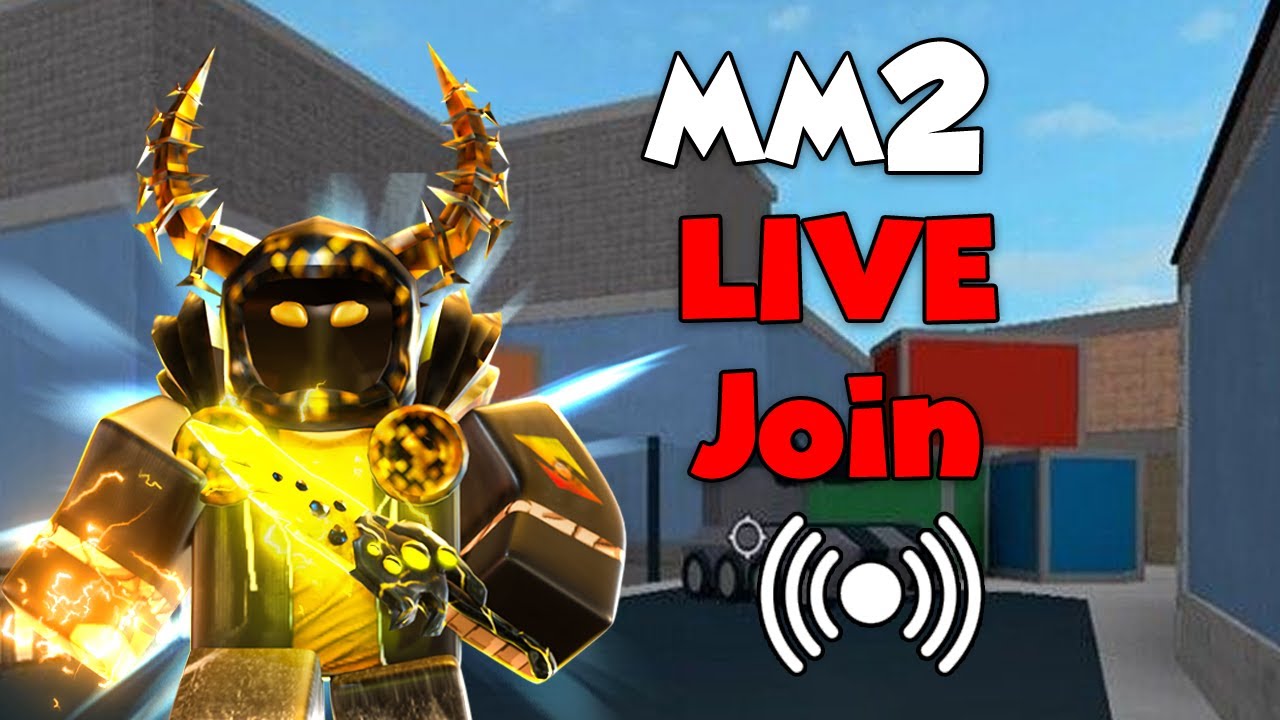 [🔴LIVE] Playing MM2 (Murder Mystery 2) with Fans! - YouTube