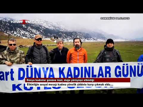 Dünya kadınlar gününe özel, doğa yürüyüşü etkinliği