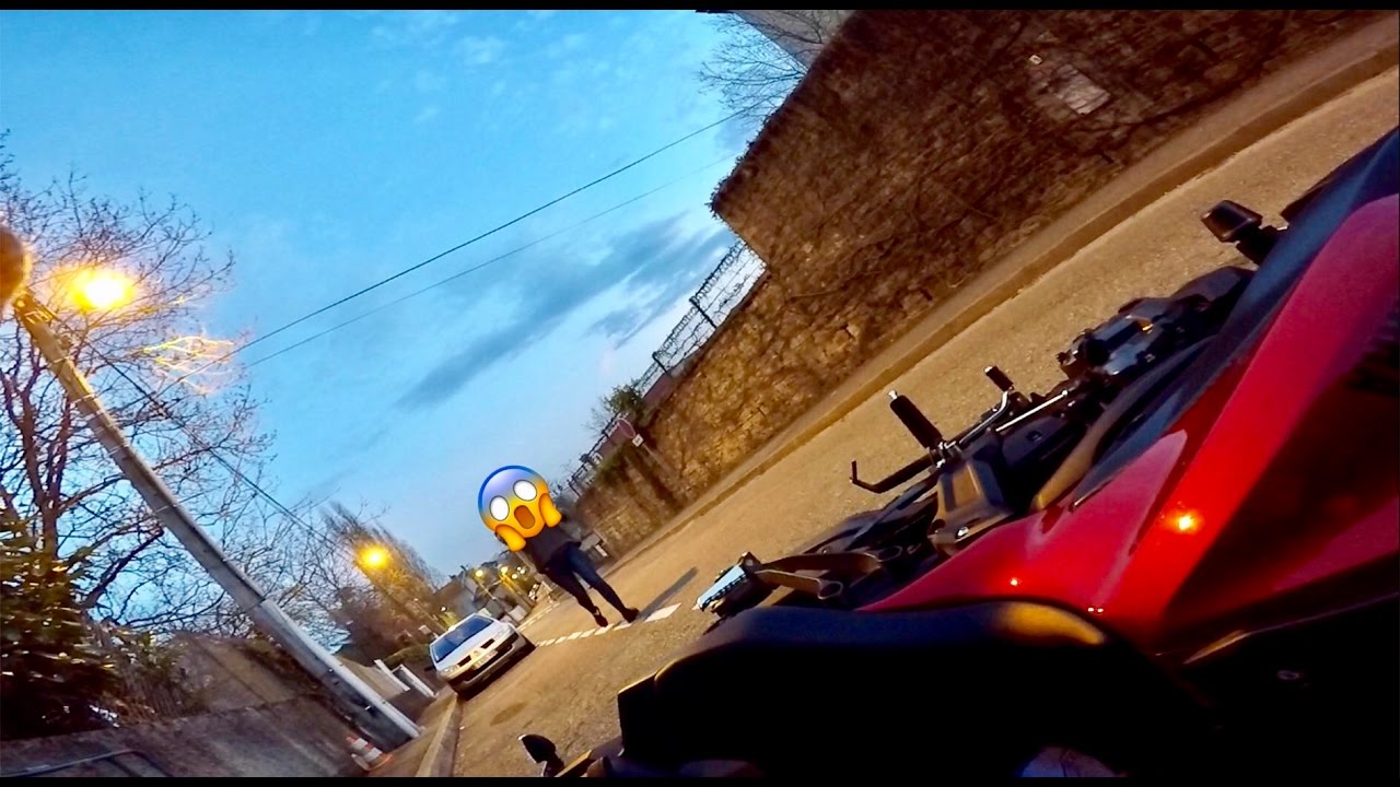 CRASH MT07 😭 - YouTube
