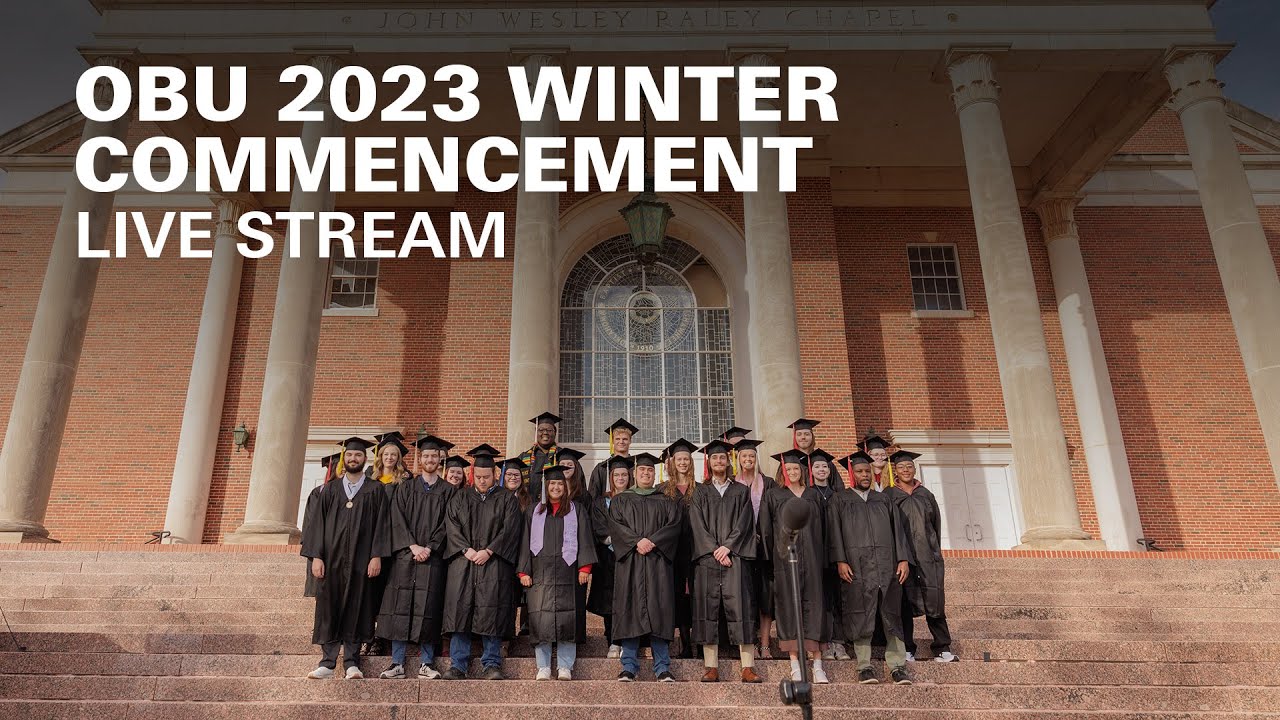 OBU 2023 Winter Commencement - YouTube