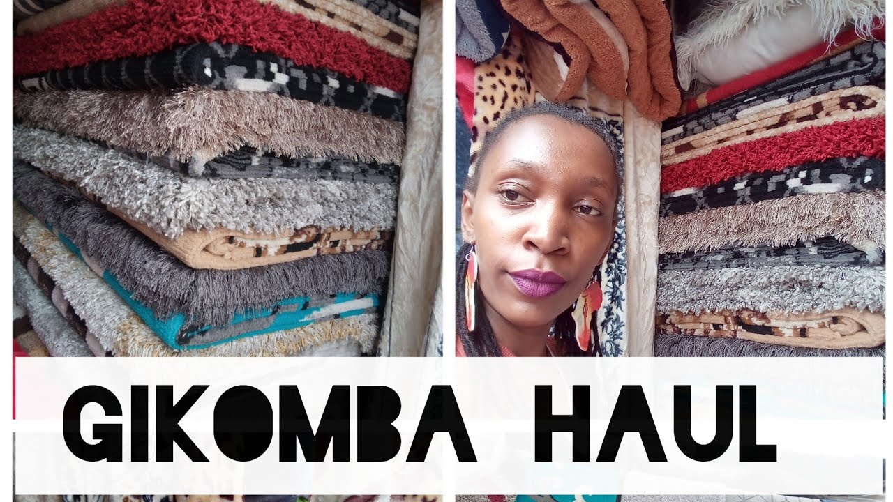 Gikomba haul..Where to get Carpets and duvets from.... - YouTube