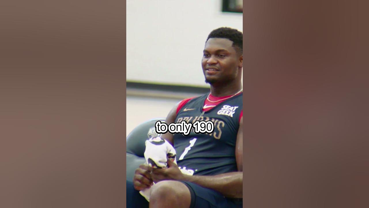 The Zion Williamson PROBLEM Is Real #shorts #nba - YouTube