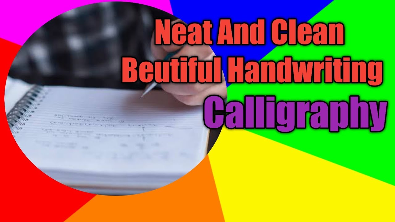 Neat and Clean English Handwriting Calligraphy||First Time I tried ...