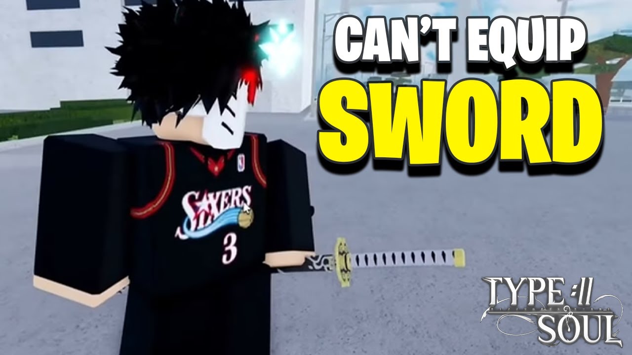 How To Fix Can't Equip Sword In Type Soul | EASY GUIDE - YouTube