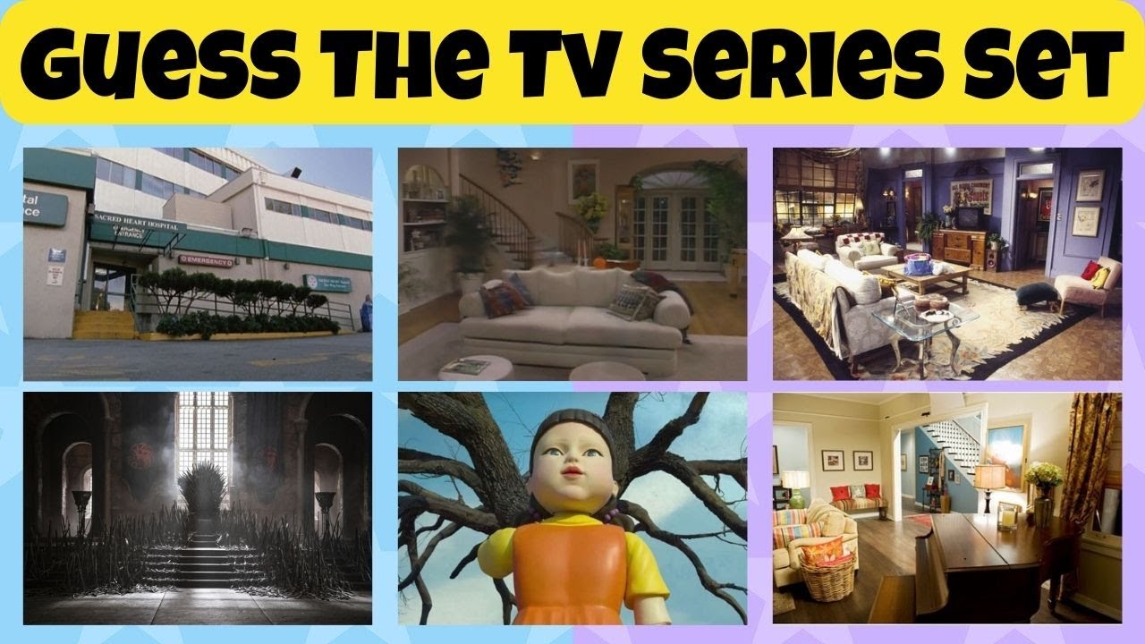 🔮Guess The TV Series By The Set 📽️ Trivia Quiz Challenge - YouTube