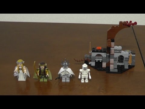 unboxing LEGO Hobbit 79015 Walka z Czarnoksiężnikiem rozpakowanie