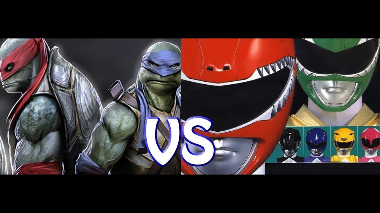The T.M. Ninja Turtles Vs The Power Rangers - Epic Rap Battles Of ...