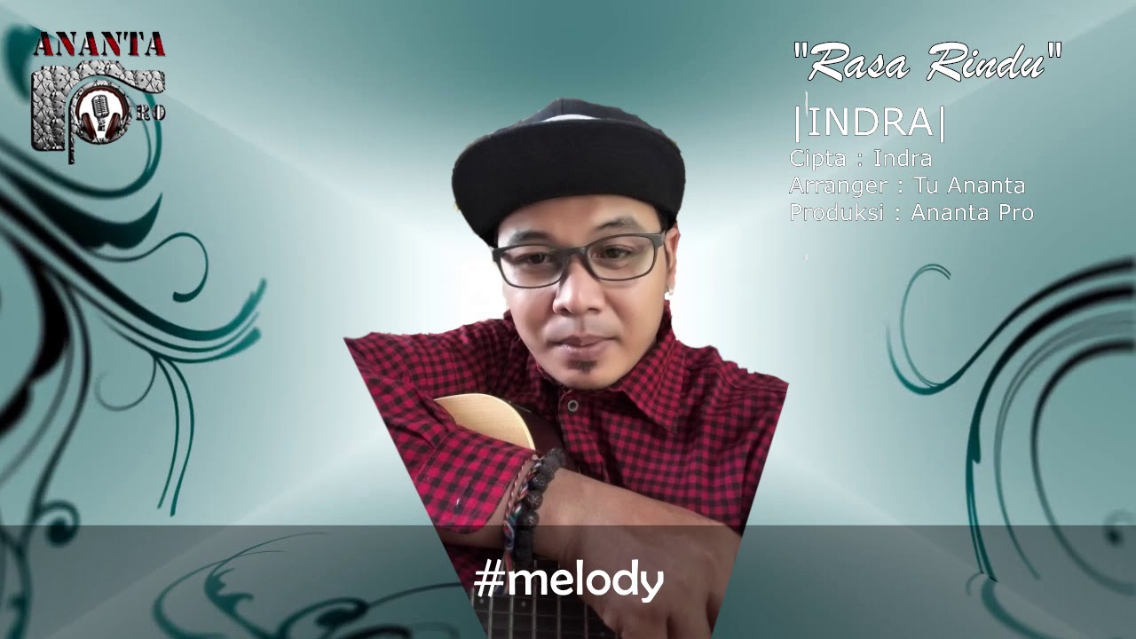 INDRA - Rasa Rindu [Official Lyric Music Video] - YouTube