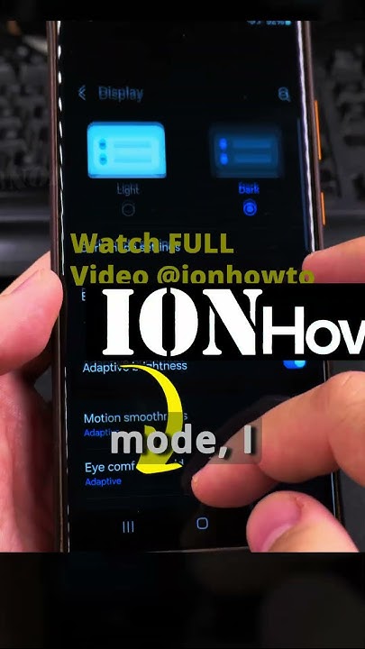 How to Adjust Brightness on Samsung Android Devices 3 - YouTube
