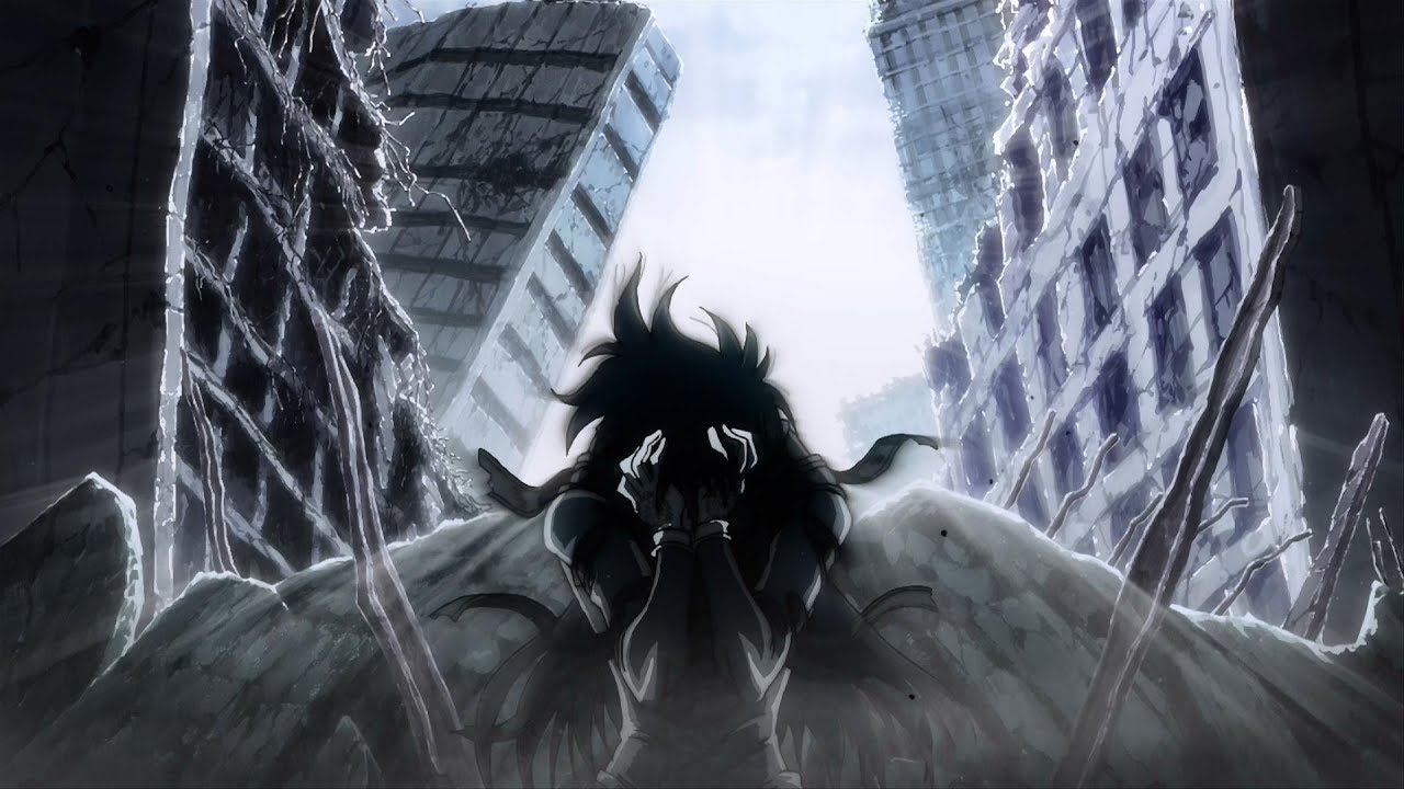 Не плачь, демон. Какие страхи тревожат тебя?...(Hellsing Ultimate OVA 9 ...