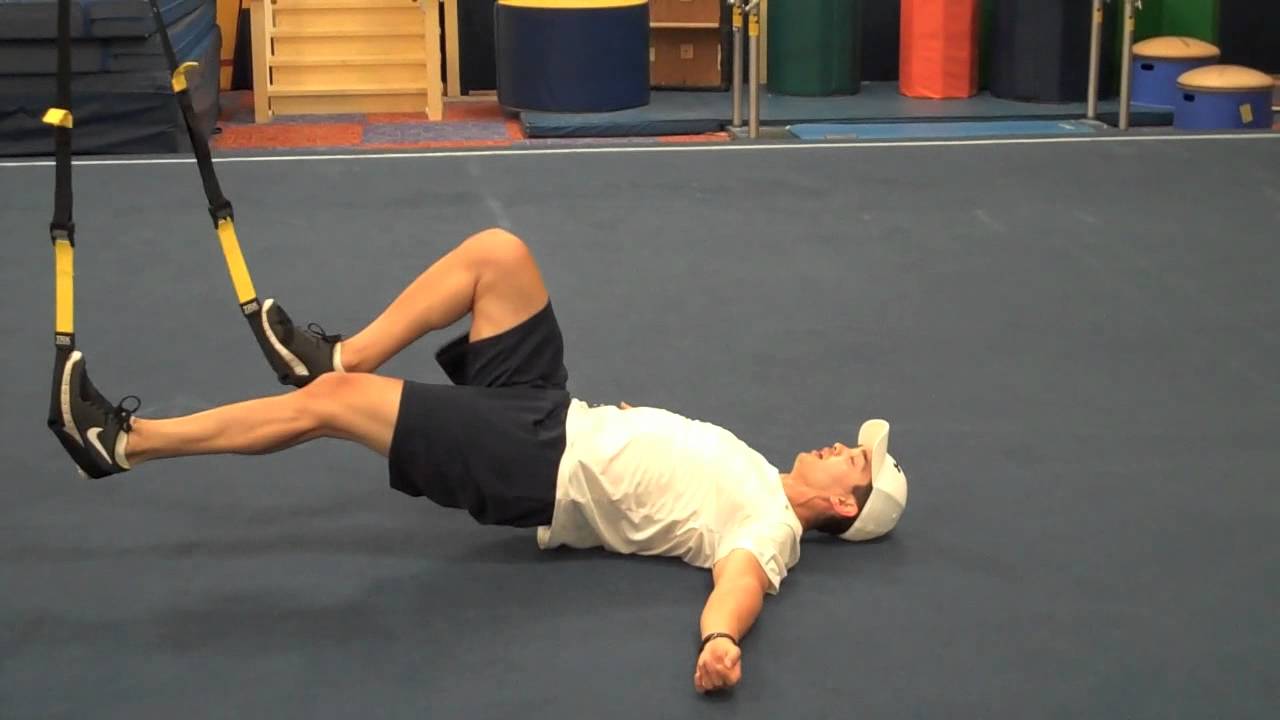 TRX Hamstring Bicycles - YouTube