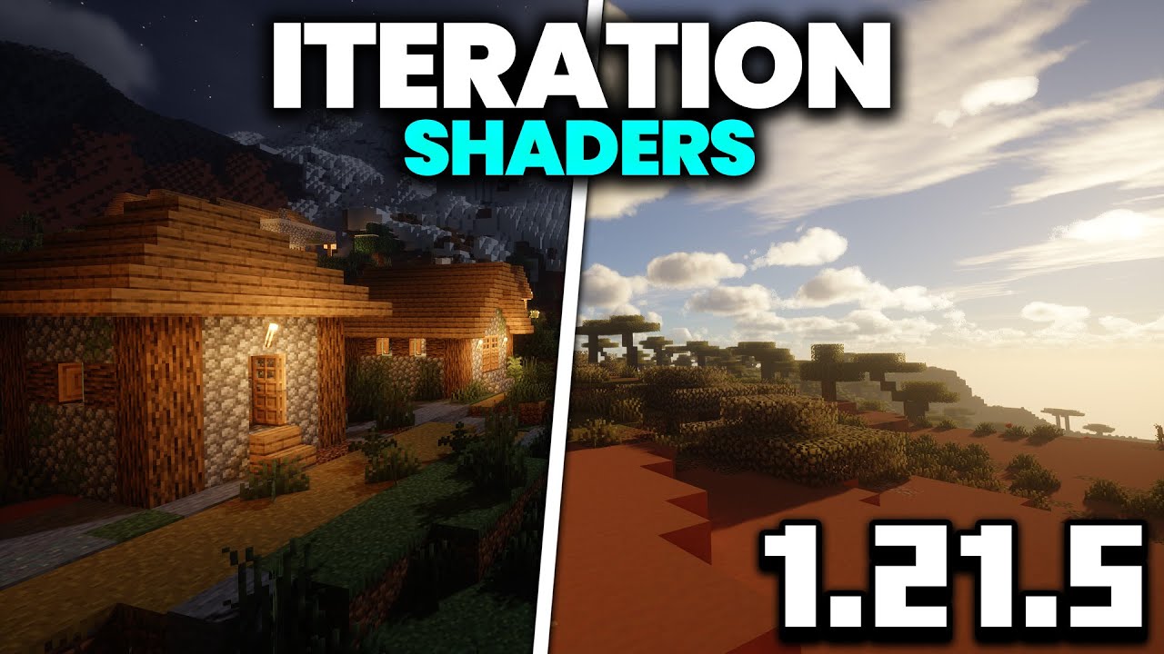 Iteration Shaders 1.21.5 | How to Download and Install Iteration ...