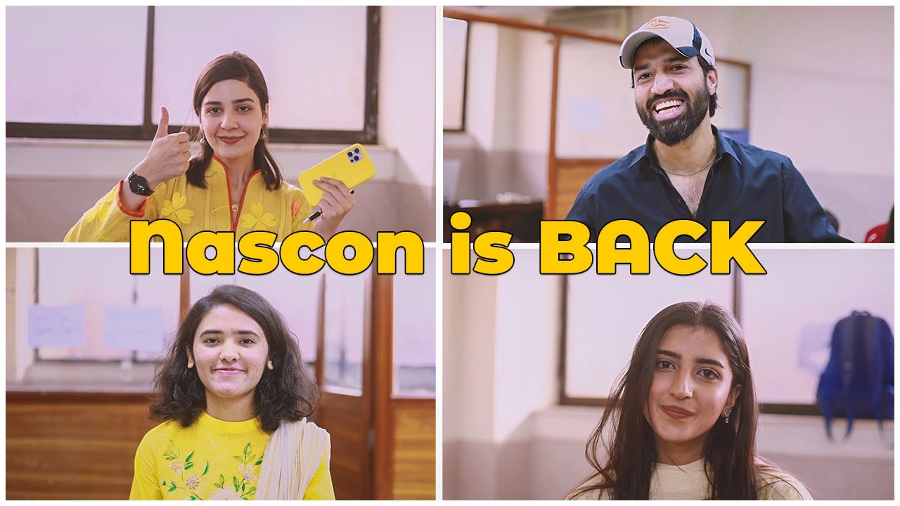 Finally NASCON is Back | Marketing Drive in Bahria University | FAST ...