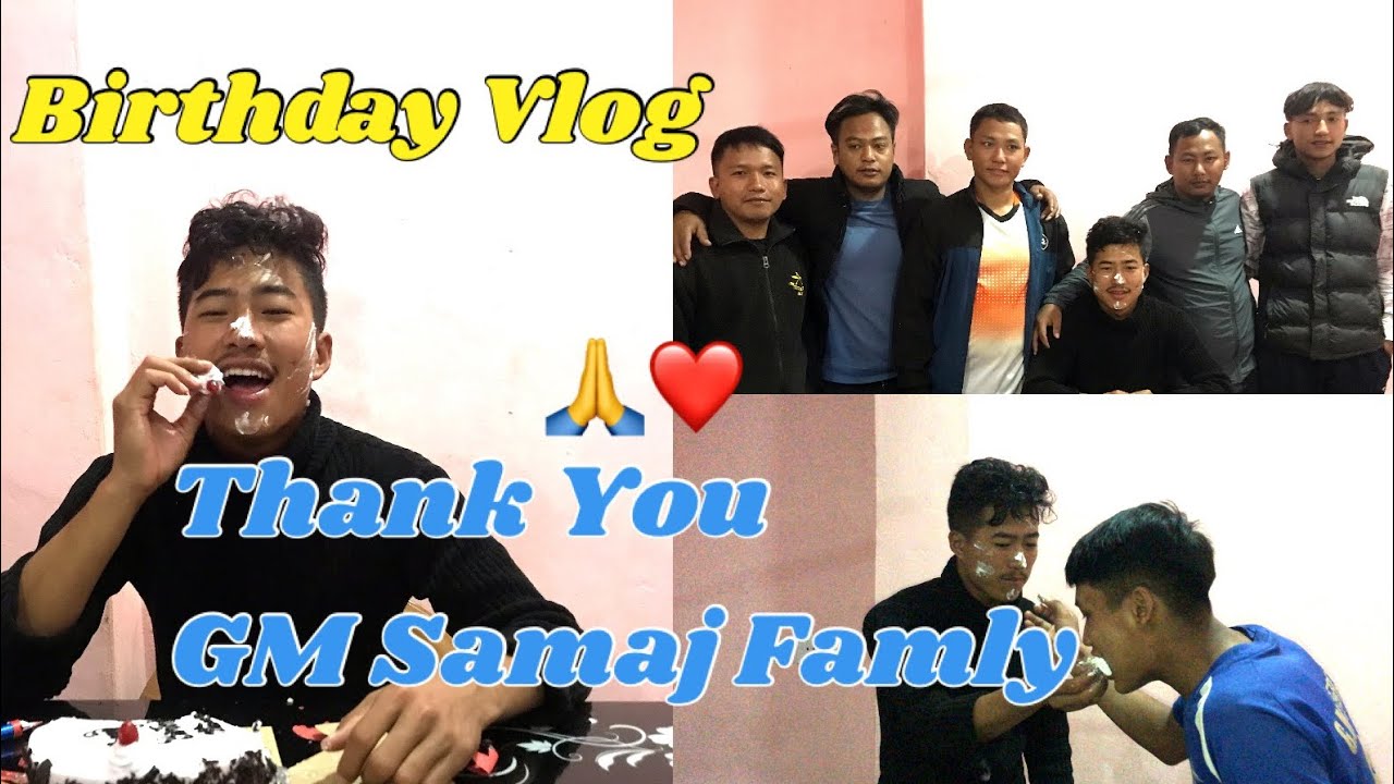 Finally Birthday Ma Cake Katiyo 🥰|| Thank You, GM Samaj Family Kawasoti🙏 ️ || - YouTube