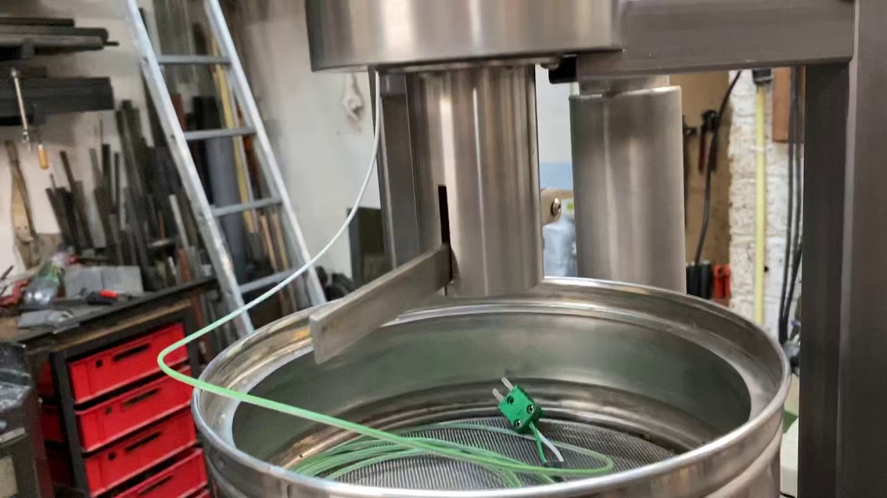 Coffee roaster in the making - YouTube