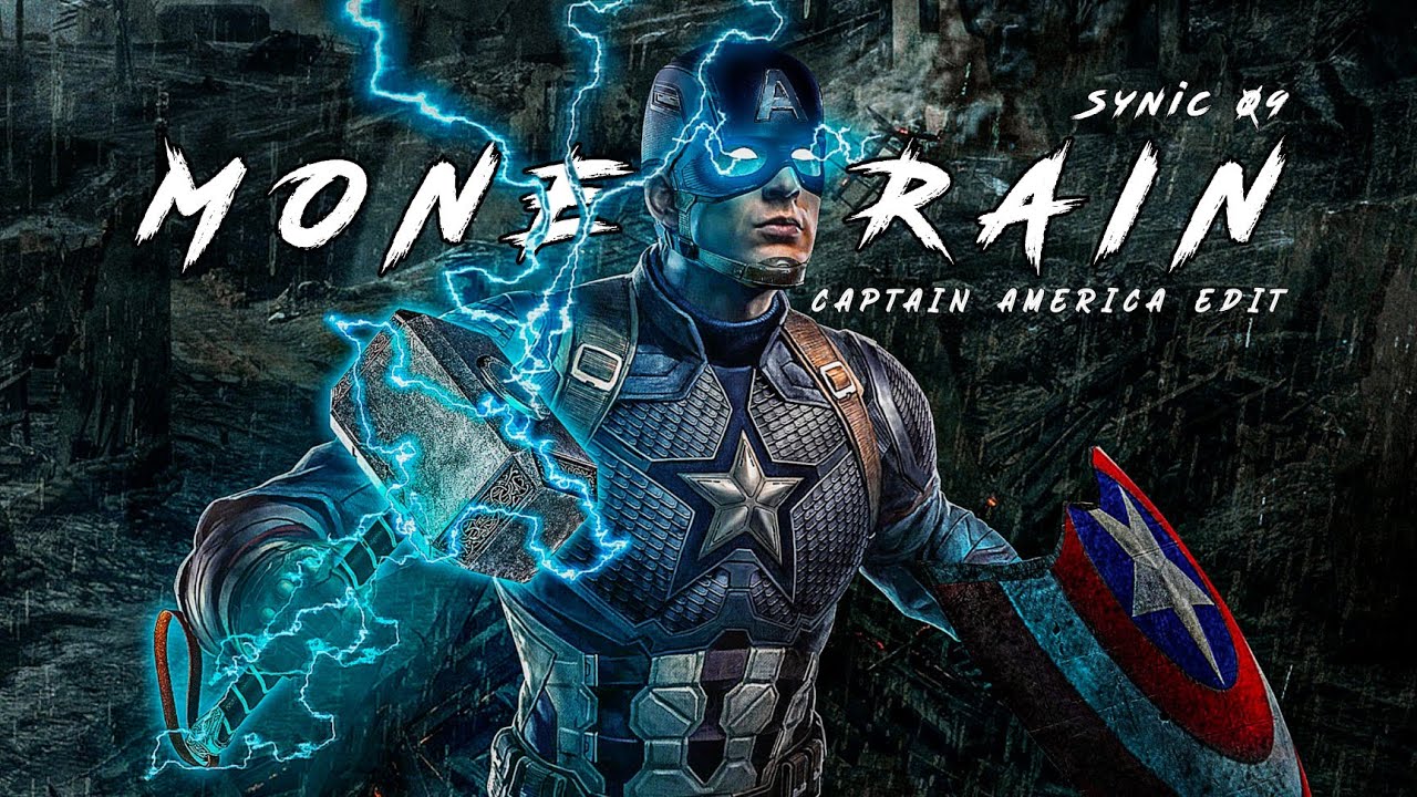MONEY RAIN - CAPTAIN AMERICA EDIT 🔥 || Captain America Attitude Status ...