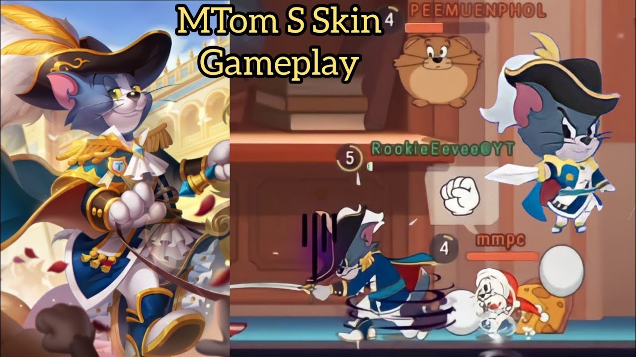 Tom and Jerry Chase Asia - Musketeer Tom S skin Gameplay - YouTube