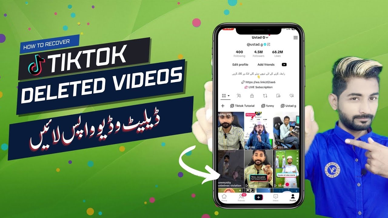 ♻️How to recover Tiktok deleted | Tiktok video community Guidelines ...