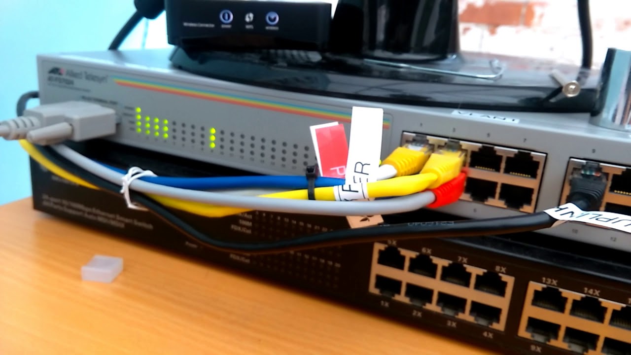 Setting Up a VLAN and subnet using an Allied Telesyn switch and guest ...
