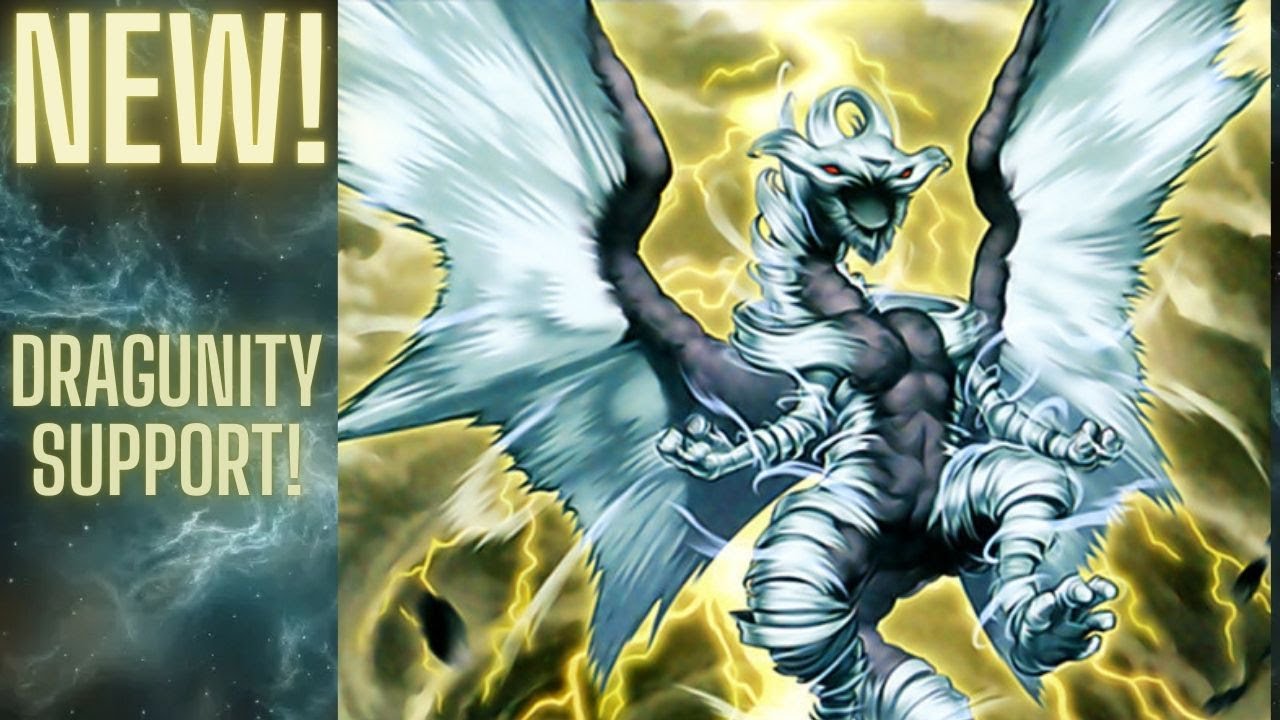 New! Dragunity Support! Tempest Dragon Ruler of Storms! Yu-Gi-Oh! Duel ...
